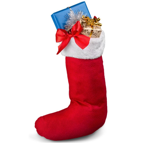 Christmas Stocking Filled With Presents Cardboard Cutout Free Shipping