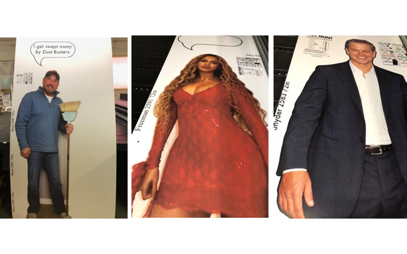 Life Size Custom Cutouts Creates New Custom Cutout Designs All The Time 